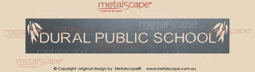 Extra Large Property Sign - Classic Cut style - Metalscape - Farm ...